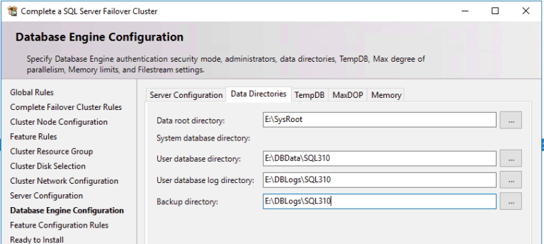 SQL Failover Cluster Unattended Install with Multiple Instances ...